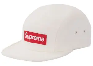 Supreme Wool Camp Cap - White