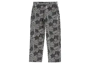 Supreme Printed Work Pant - Flag Blacks