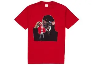 Supreme Creeper Tee Shirt - Red