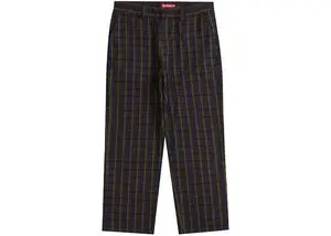 Supreme Plaid Pants For Men