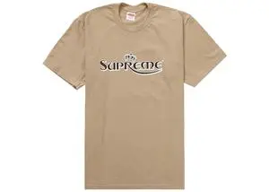 Supreme Crown Tee Shirt - Khaki