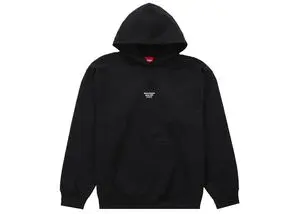 Supreme World Famous Micro Hooded Sweatshirt - Black