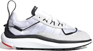 Adidas Y3 Shiku Run Sneakers - Core White/black/red