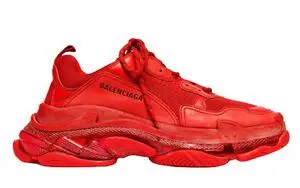 Red Balenciaga Shoes for Men
