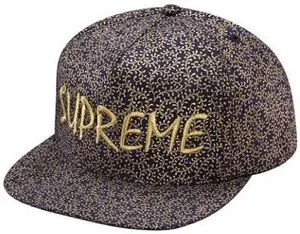 Supreme Creeper 5 Panel Cap - Navy Blue