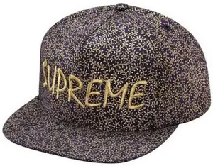 Supreme Creeper 5 Panel Cap Navy