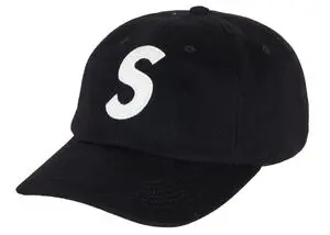 Supreme Wool 6-panel Cap - Black