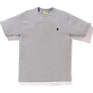 A BATHING APE Ape Head One Point Tee Shirt - Gray