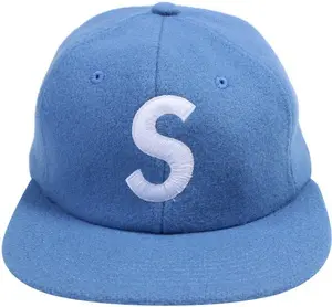 Supreme Wool S Logo Cap - Light Blue