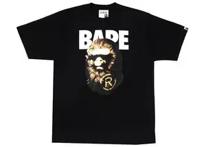 A BATHING APE Ape Head Tee Shirt Tee Shirt - Black