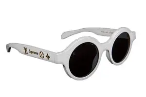 Supreme X Louis Vuitton Downtown Sunglasses - White