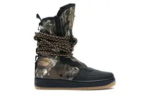 Nike Sf Air Force 1 High Realtree - Black/gum Medium Brown/elemental Gold