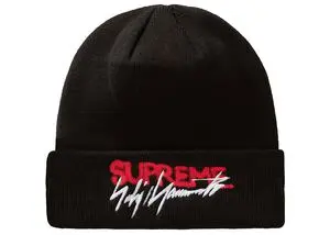 Supreme Yohji Yamamoto New Era Beanie - Black