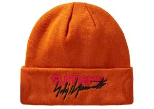 Supreme Yohji Yamamoto New Era Beanie - Orange