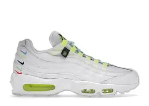 Nike Air Max 95 Worldwide - White/volt