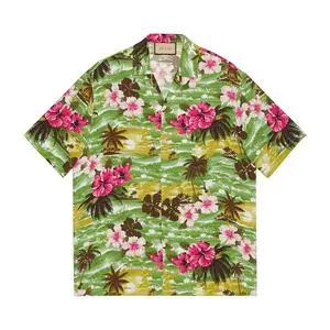 Gucci Printed Bowling Shirt