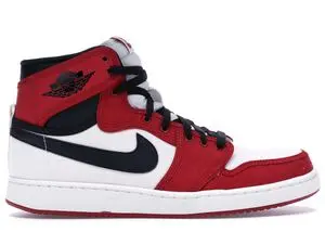 JORDAN 1 Retro Ajko Chicago Sneakers - White/gym Red/black