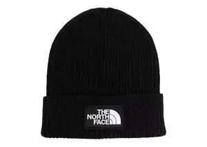 The North Face Logo Patch Beanie - Black