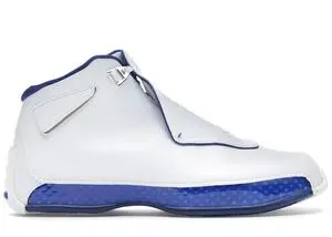 JORDAN 18 Og Sneakers - White/black/sport Royal