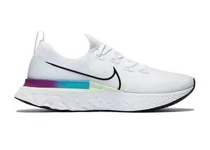Nike React Infinity Run Sneakers - White/vapor Green/oracle Aqua