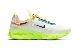 Nike React Live Sneakers - White/blue/volt