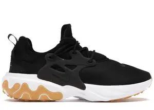 Nike React Presto Sneakers - Black/white/gum Light Brown