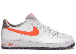 Nike Air Force 1 Low Grind Sneakers - White/team Orange/grey