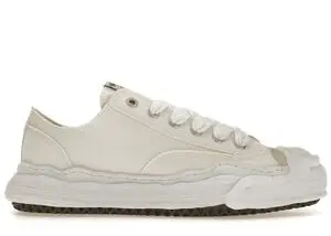Mihara Yasuhiro Hank Og Sole Canvas Lowin Sneakers