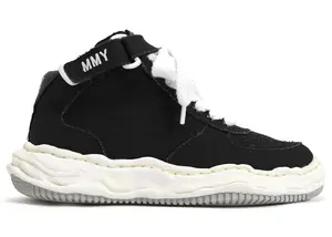 Mihara Yasuhiro Wayne High-top Sneakers - Black/white