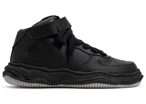 Mihara Yasuhiro Wayne High-top Sneakers - Black/white