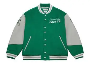 Mitchell & Ness Philadelphia Eagles Team Varsity Jacket