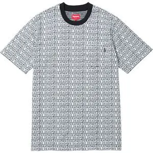 Supreme Rather Be Dead Short Sleeve Jacquard Top - Black