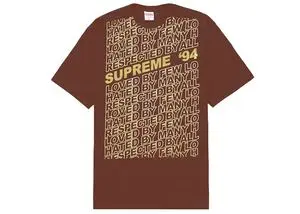 Supreme Respected Tee Shirt - Brown