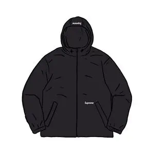 Supreme Reflective Zip Hooded Jacket