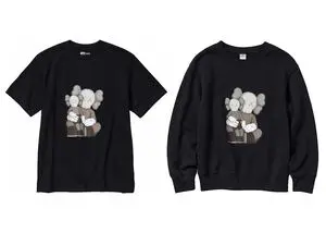 KAWS X Uniqlo Ut Short Sleeve T-shirt & Sweat-shirt Set