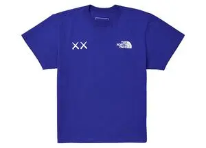 KAWS X The North Face Tee Shirt - Bolt Blue