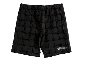 Supreme Patchwork Sweatshort - Black
