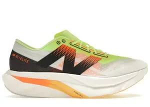 NEW BALANCE Fuelcell Supercomp Elite V4 - White/bleached Lime Glo/hot Mango