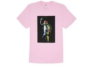 Supreme Raphael Tee Shirt - Light Pink