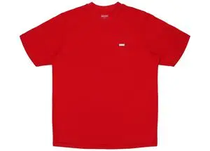 Supreme Reflective Small Box Tee Shirt - Red