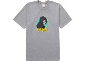 Supreme Reaper Tee Shirt - Heather Grey