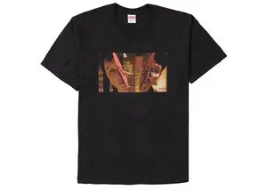 Supreme Split Tee Shirt - Black