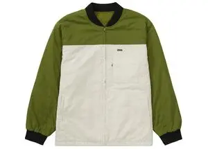 Supreme Reversible Tech Work Jacket - Green