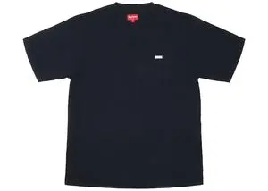 Supreme Reflective Small Box Tee Shirt - Navy Blue