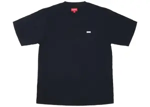 Supreme Reflective Small Box Tee Shirt Navy