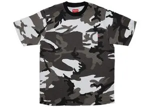 SUPREME Short Sleeve Pocket Tee Shirt (fw18)