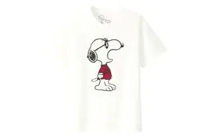 KAWS X Uniqlo X Peanuts Joe Yawn Tee Shirt - White