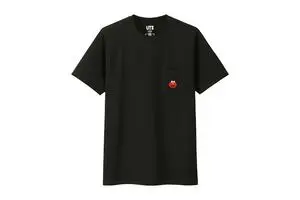 KAWS X Uniqlo X Sesame Street Elmo Pocket Tee Shirt