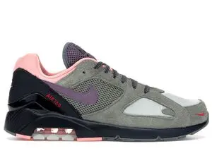Nike Air Max 180 Size? Dusk Sneakers - Grey/purple/pink