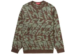 Supreme Stacked Sweater - Brown